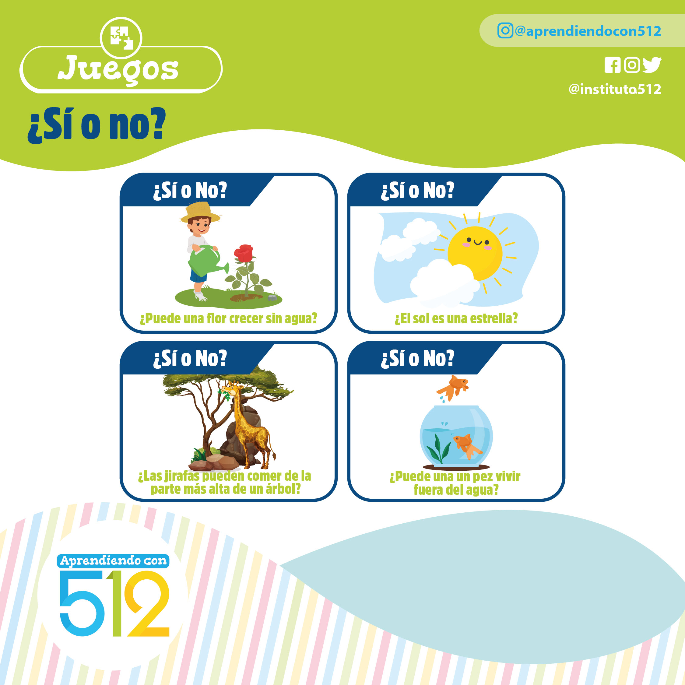 ¿Si o no? - Aprendiendo con 512
