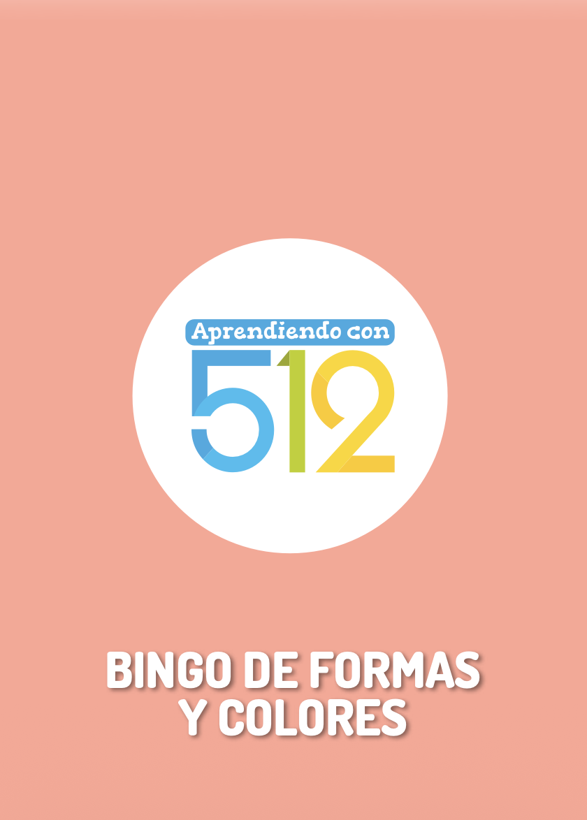 Bingo de colores y formas - Aprendiendo con 512